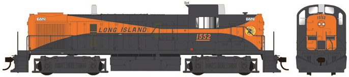Bowser 25200BOW Alco RS3 of the Long Island #1553