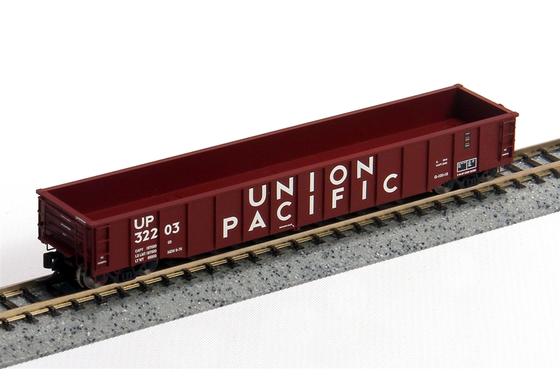 Trainworx 25207-03TWX 52' Thrall gondola of the Union Pacific - brown
