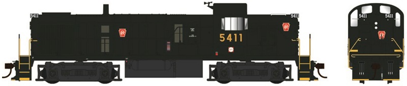 Bowser 25228BOW Alco RS3 of the Pennsylvania Railroad #5411 - digital