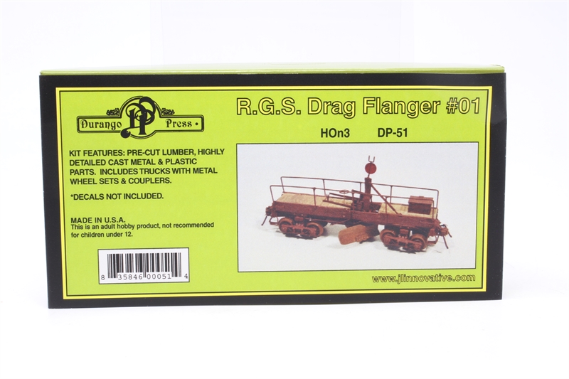 Durango Press 254-51 Drag flanger #1 'Rio Grande Southern' - Hattons