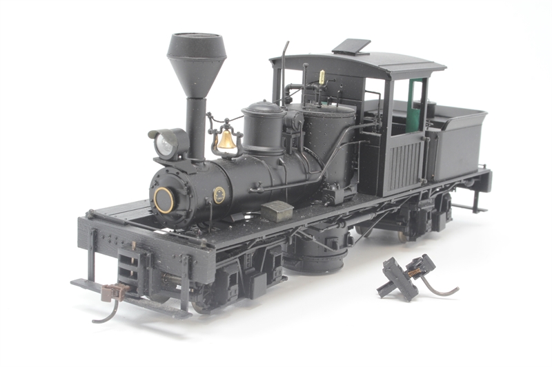 Bachmann USA 25699BAC 2 Truck Shay Locomotive Unlettered Black