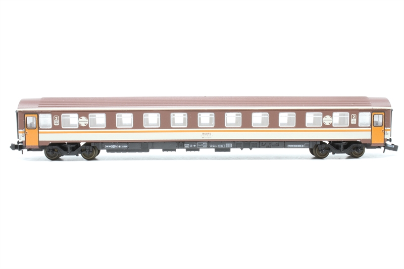 Ibertren 256Ibertren 2nd class passenger car 51 71 21-78 214-1 of the