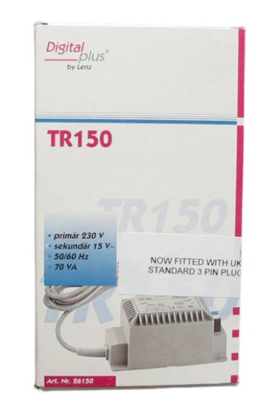 Lenz Digital 26151 TR150 15V 4.6 amp transformer for Lenz Digital - Hattons