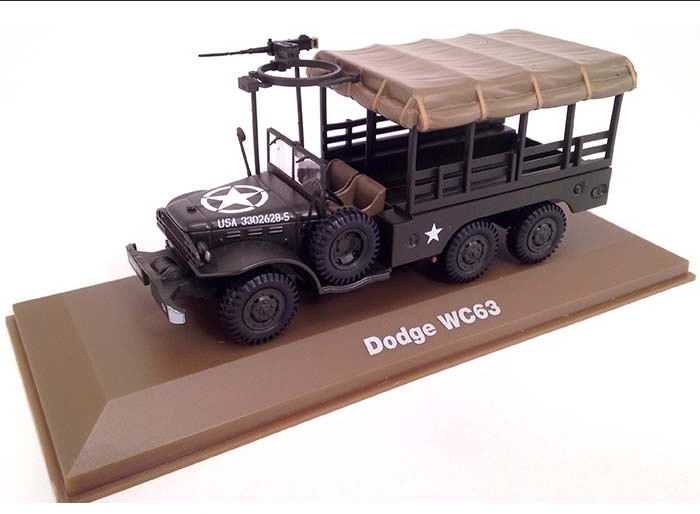 Atlas Editions 269016 Dodge WC63 6x6 Covered with Turret (1:43)