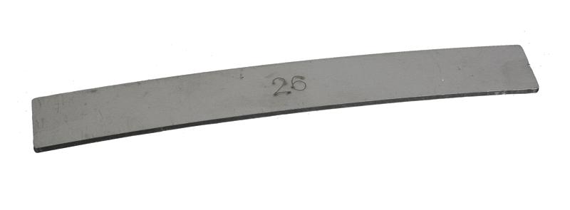 Ribbon Rail 26RBB 5" Track Alignment Gauge, Curved " Radius