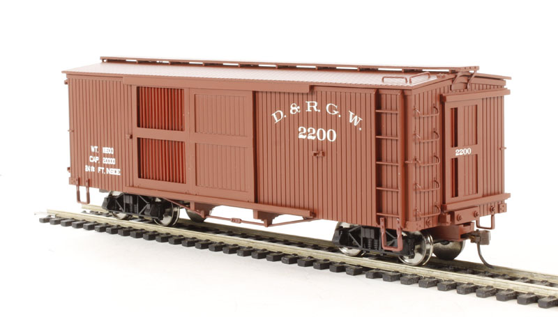 Bachmann USA 27618BAC Ventilated box car "D & RGW"