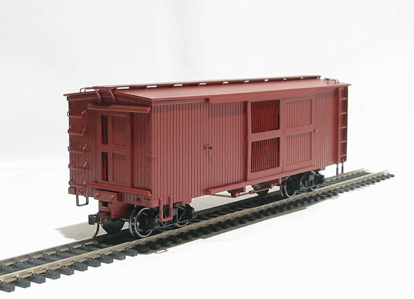 Bachmann USA 27699BAC American ventilated box car in painted unlettered