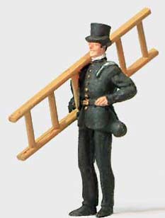 Preiser 28080PRE Chimney Sweep with Ladder - Hattons