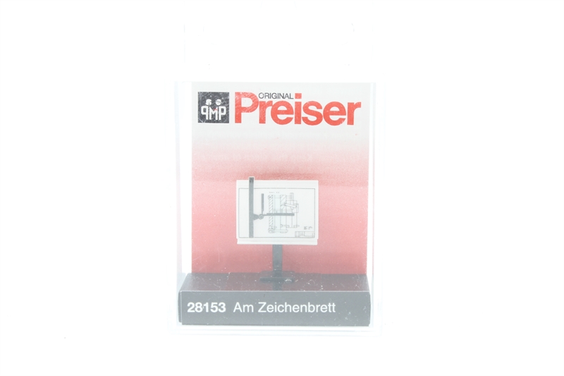 Preiser 28153 Figure at the drawing board