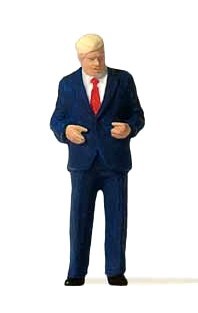 Preiser 28247PRE Yes He Can'' Individual Figure