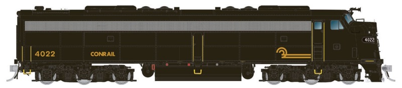 Rapido Trains North America 28809RNA E8A EMD 4022 of Conrail - digital