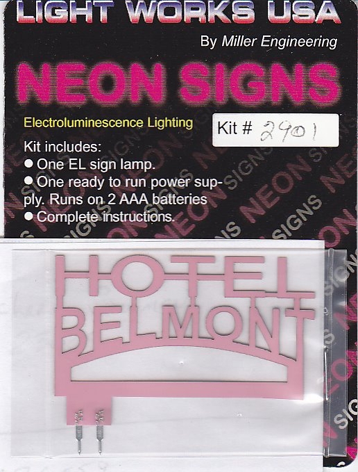 Miller Engineering 2901MLG Large Horizontal Belmont Hotel, - Hattons