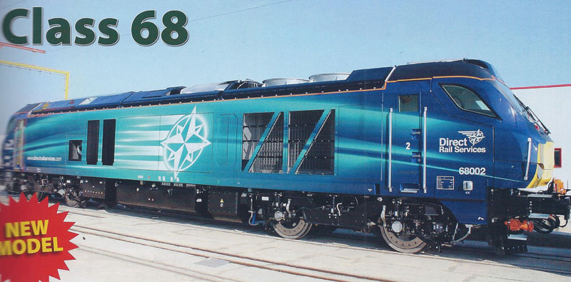 Dapol 2D-Class68 Class 68 diesel bo-bo locomotive - liveries TBA