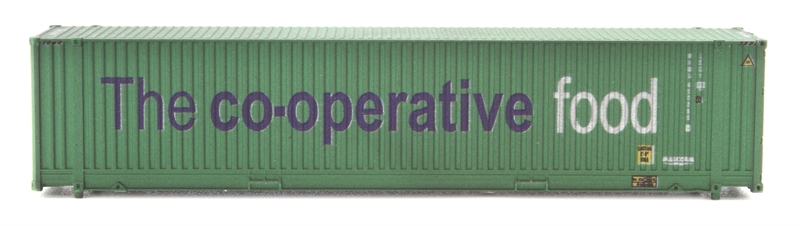 Dapol 2F-028-018 45ft Hi-Cube containers "Argos/Co-op" - weathered - pack