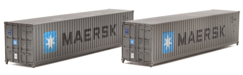 Dapol 2F-028-113 40ft containers "Maersk MRKU" - 014156 9 & 022317 9 ...