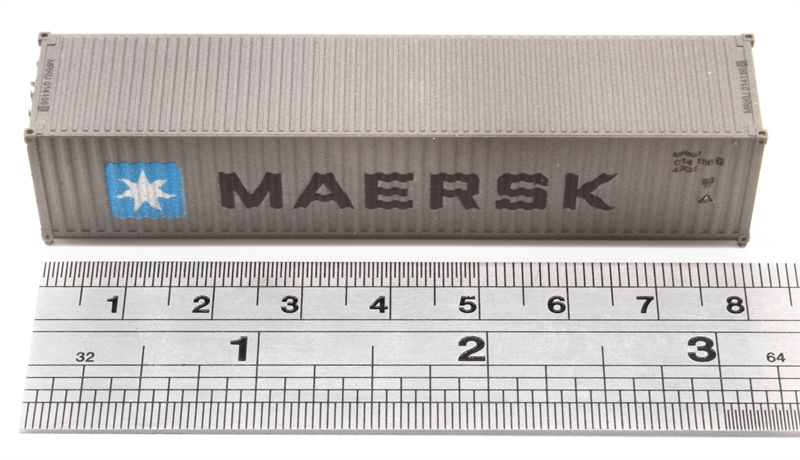 Dapol 2F-028-113 40ft containers "Maersk MRKU" - 014156 9 & 022317 9 ...