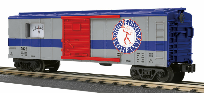 MTH 30-71124 Box Car with Power Meter, Ohio Edison #2022