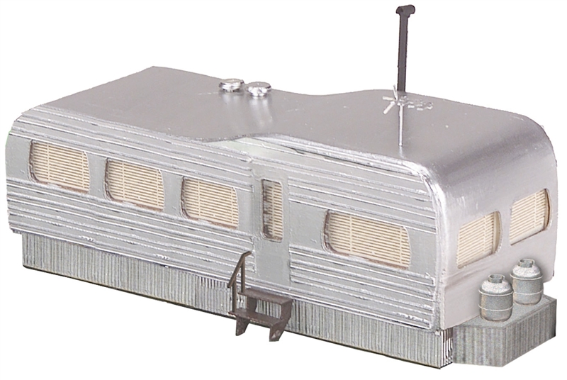 MTH 30-90530 Stainless Mobil Home, Stainless
