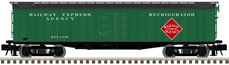 Atlas 3001007 53' 6" Reefer, Railway Express Agency