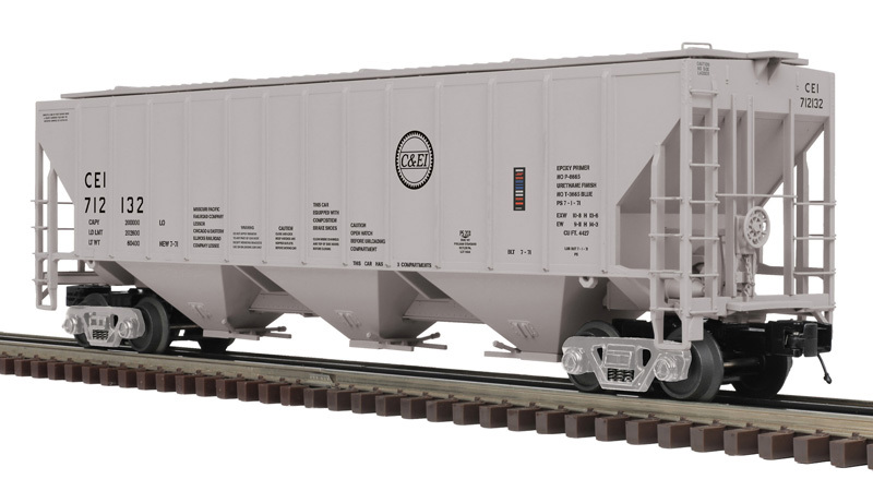 Atlas 3001167 PS-2CD High Side Hoppers, Chicago and Eastern Illinois