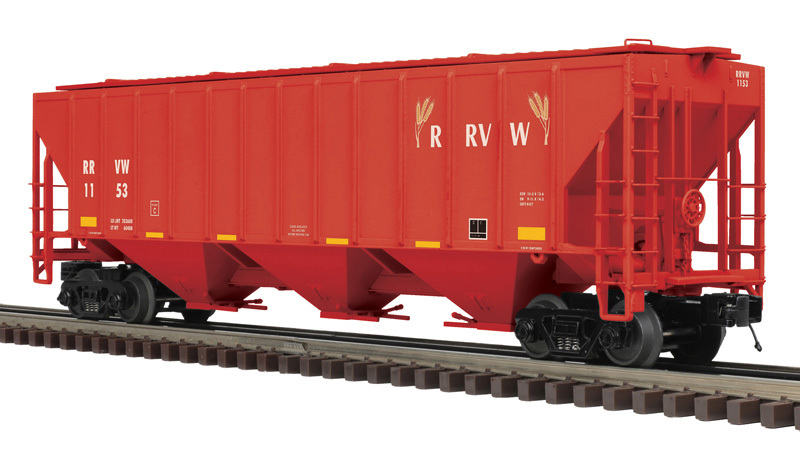 Atlas 3001171 PS-2CD High Side Hoppers, Red River Valley and Western