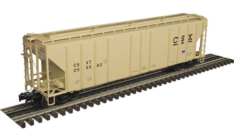 Atlas 3001366-1 PS-4427 Low Side Hopper, CSX 255559