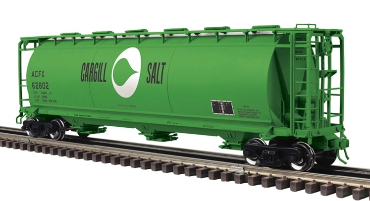 Atlas 3001440 3-Bay Cylindrical Hopper, Cargill Salt