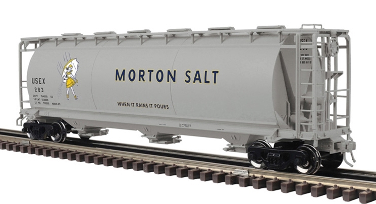 Atlas 3001442 3-Bay Cylindrical Hopper, Morton Salt