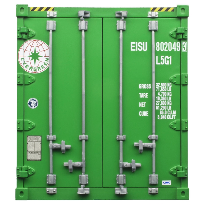 Atlas 3006317-9 45' Container, Evergreen 8028339
