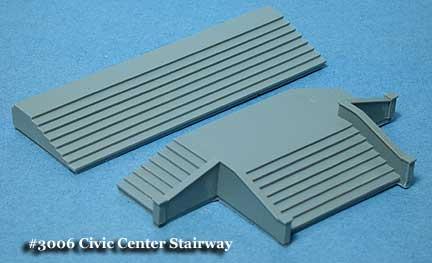 Fine N Scale 3006FNS Concrete Built-Up Staircase and Stair - Hattons