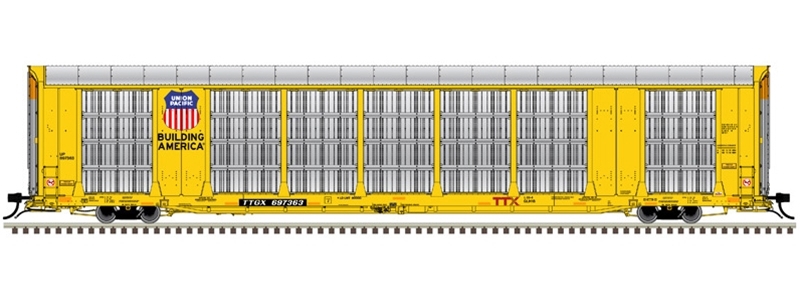 Atlas 3007424 Gunderson Multi-Max Auto Rack, Union Pacific