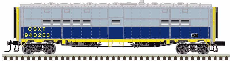 Atlas 3007711-1 3-Rail Troop Express Box Car, CSX 940203