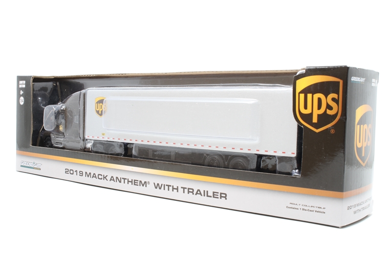 Greenlight 30089 2019 Mack Anthem with trailer UPS