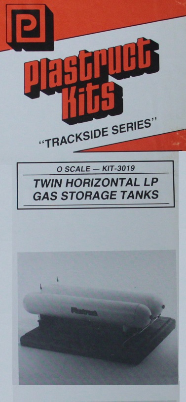 Plastruct 3019PLA Twin Horizontal LP Gas Storage Tank Kit - Hattons
