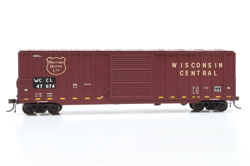 Fox Valley Models 30231FVM 50' 7-Post Boxcar of the Wisconsin Central