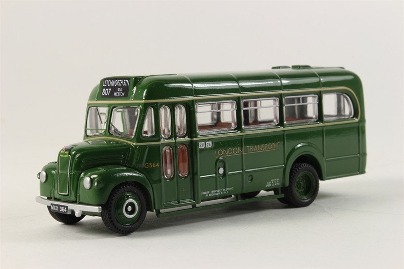 EFE 30504B Guy GS Green country bus, route 807 Letchworth stn.