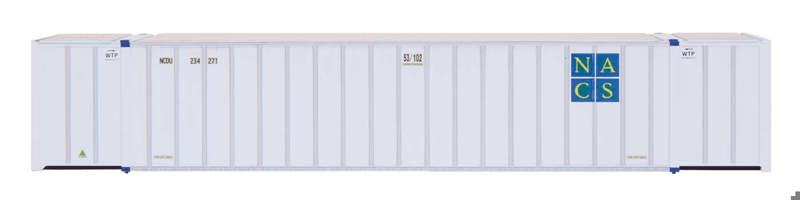 InterMountain Railway Company 30601-04 53' Hyundai Containers, NACS ...