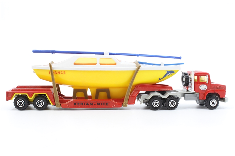 Majorette 3060MJR Super movers Scania truck and boat