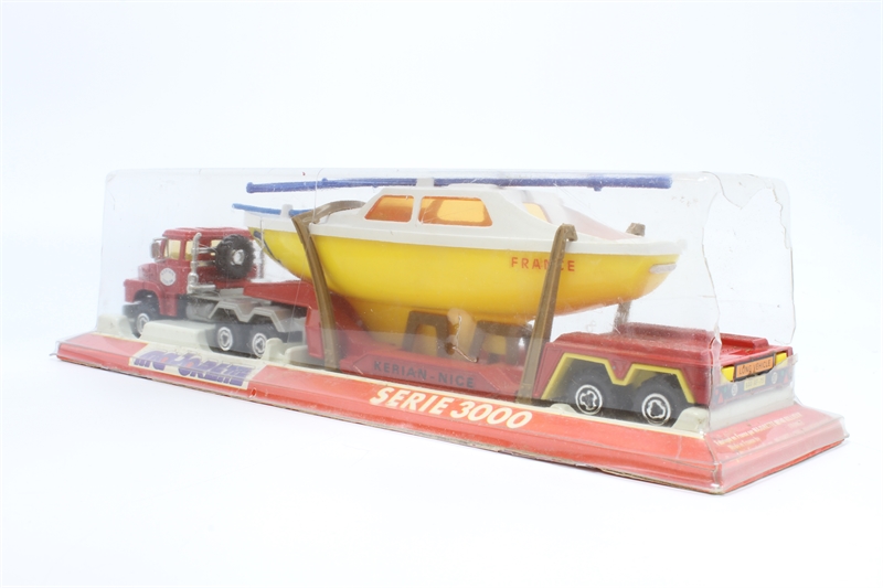 Majorette 3060MJR Super movers Scania truck and boat