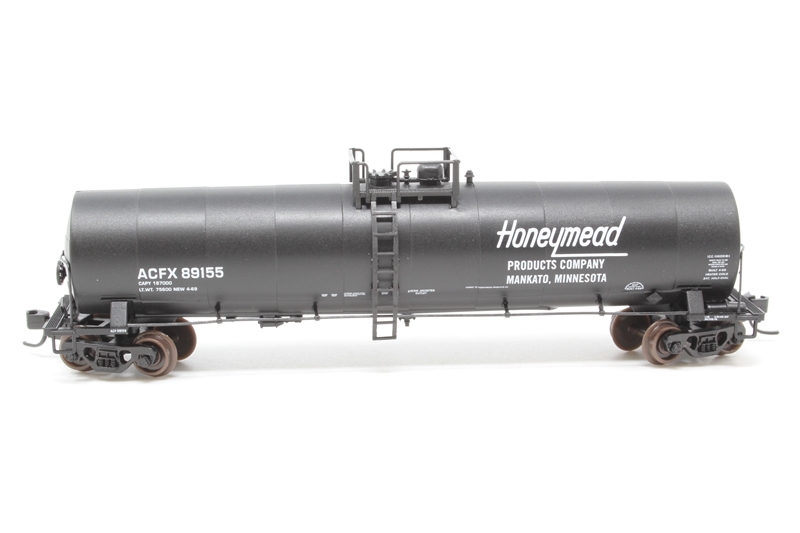 Atlas 30712 23,500 gallon general service tank car of Honeymead Products