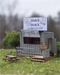 Osborn Model Kits 3072OMK Snack Shack (wooden kit)