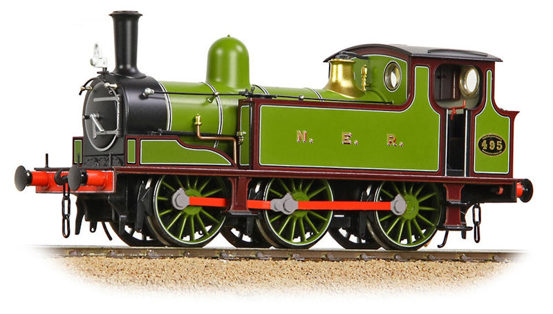 Bachmann Branchline 31-065 NER E (J71) Tank 495 NER Lined - Hattons