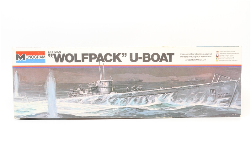 Monogram 3102MON Wolfpack U-Boat