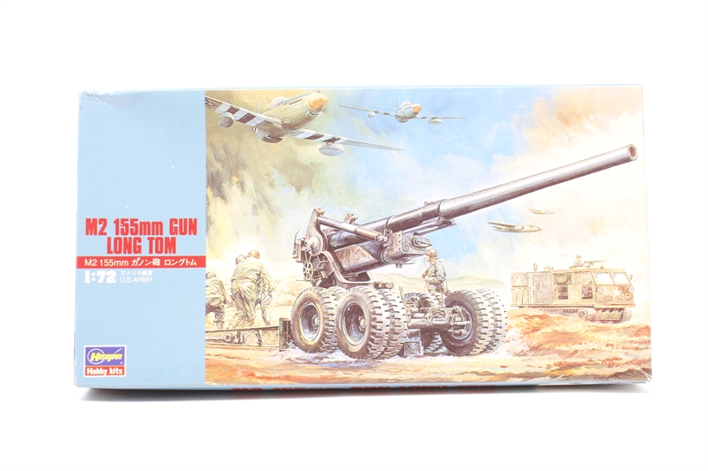 Hasegawa Hobby Kits 31102 M2 155mm Gun "Long Tom" - - Hattons