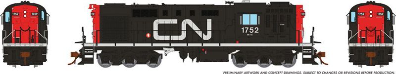 Rapido Trains North America 32051RNA RSC-14 MLW 1758 of the Canadian