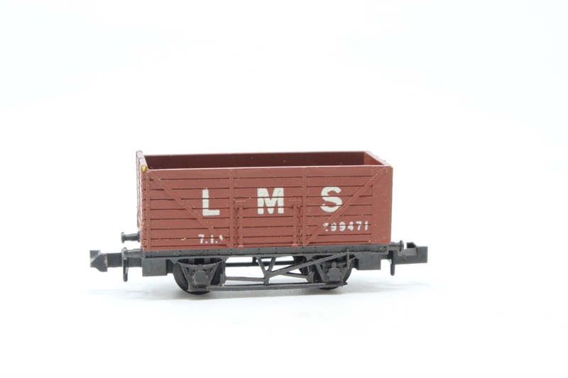 Minitrix 3208-299471 8-Plank Open Wagon 299471 in LMS - Hattons