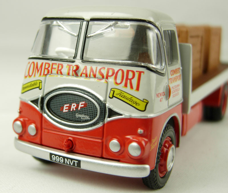 EFE 32501 ERF 2 axle flatbed lorry "Comber Transport"