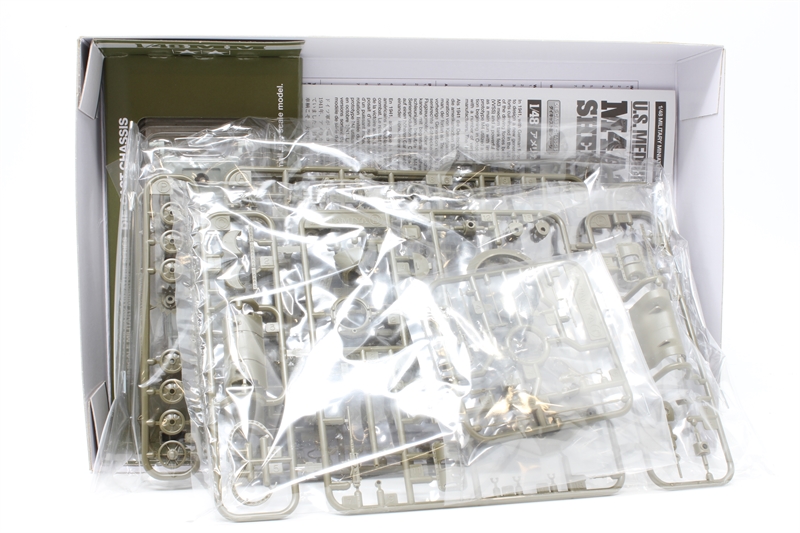 Tamiya 32523TAM U.S. Medium Tank M4A1 Sherman