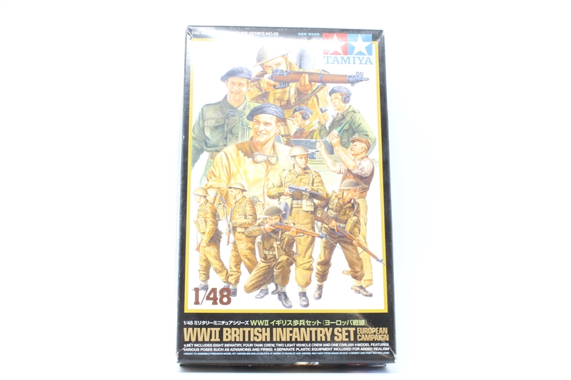 Tamiya 32526TAM WWII British Infantry Set