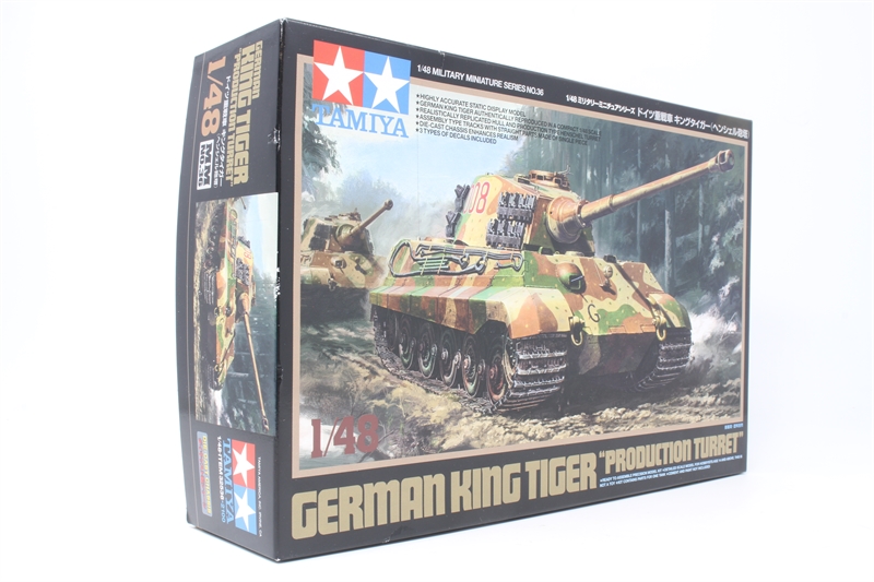 Tamiya 32536TAM German King Tiger "Production Turret"
